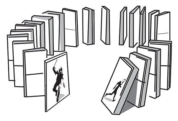 Political cartoonist Khalid Albaih showcases drawings that capture the ...