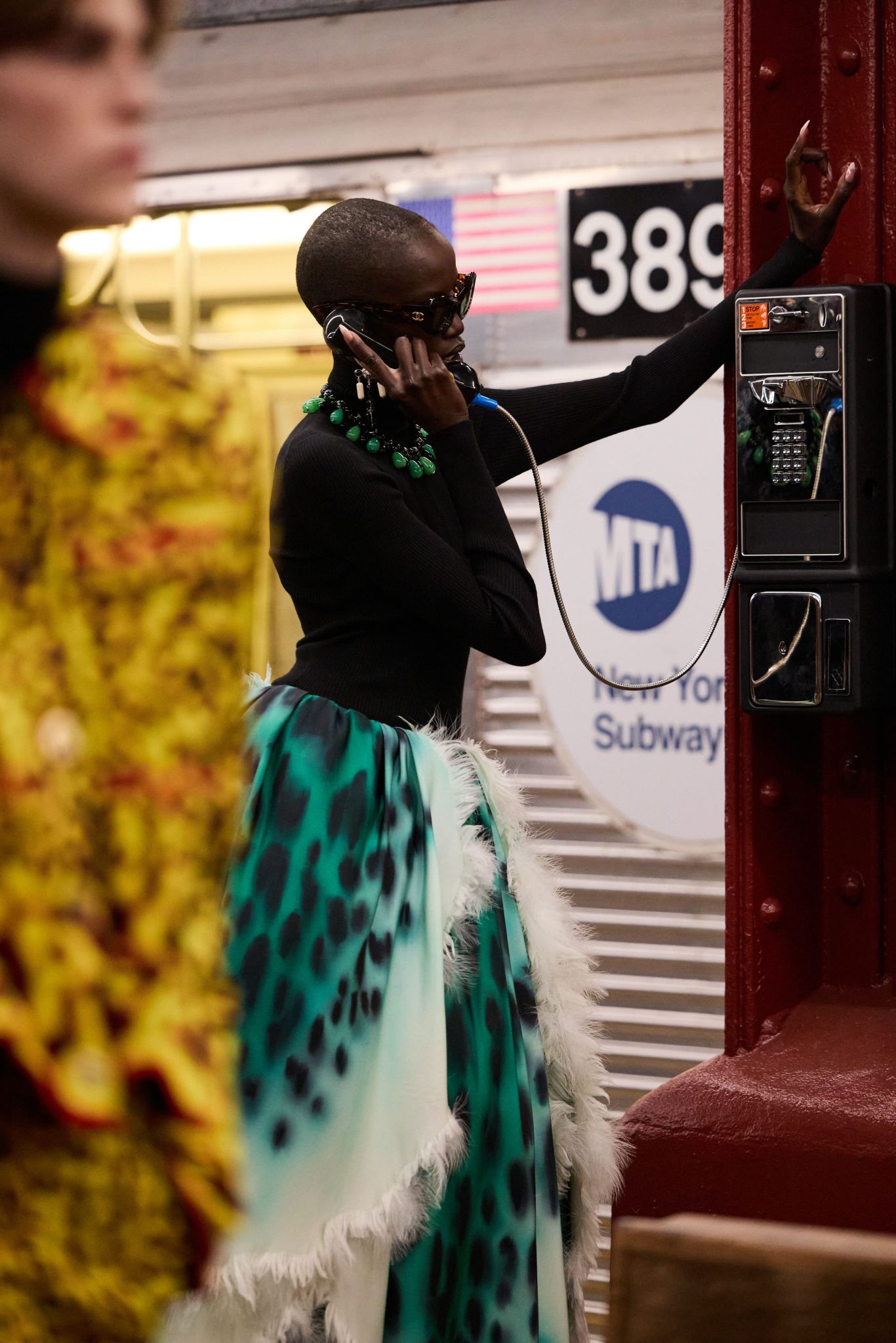 Chanel’s Matthieu Blazy Brings Couture to the NYC Subway